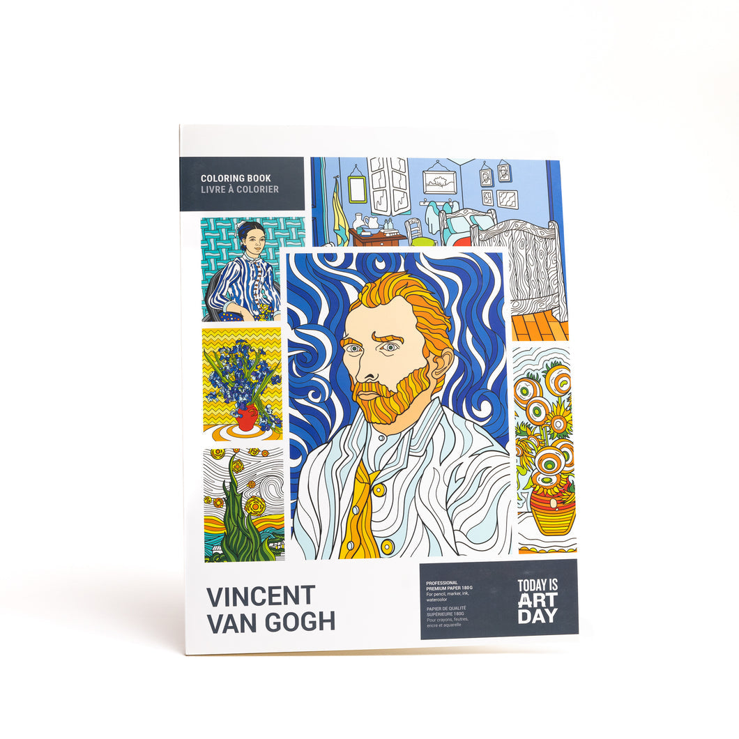 vincent van gogh printable coloring pages