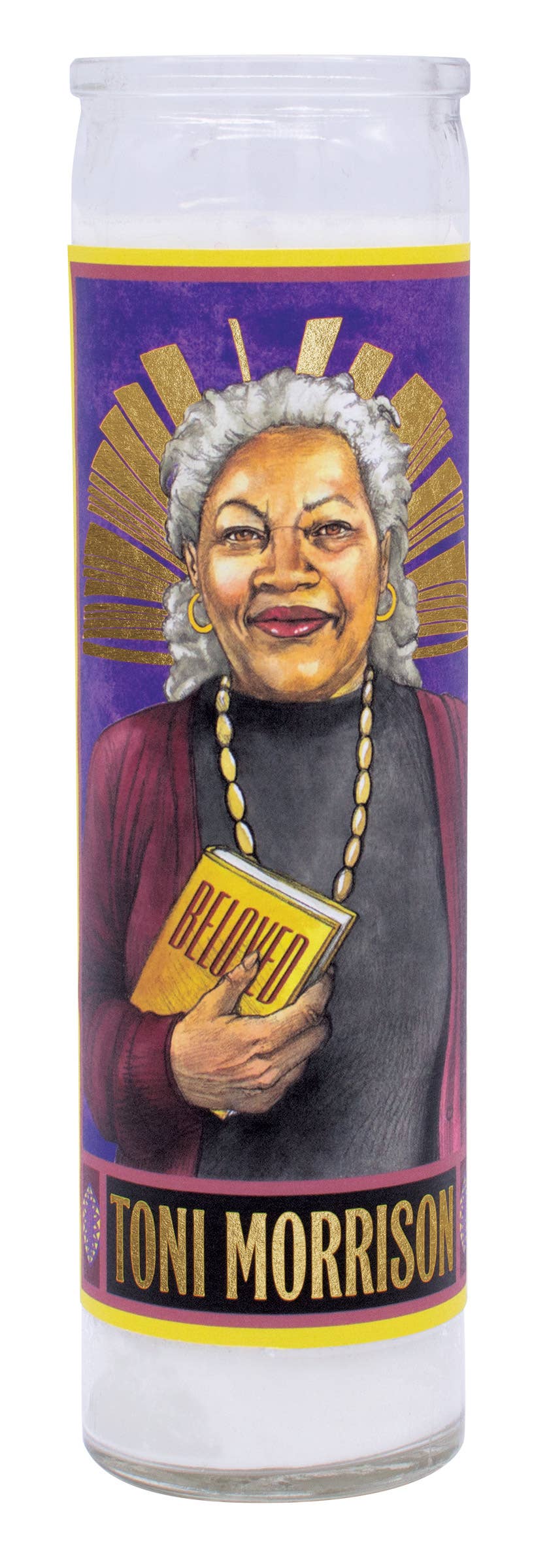 Toni Morrison Secular Saint Candle – More Than Words
