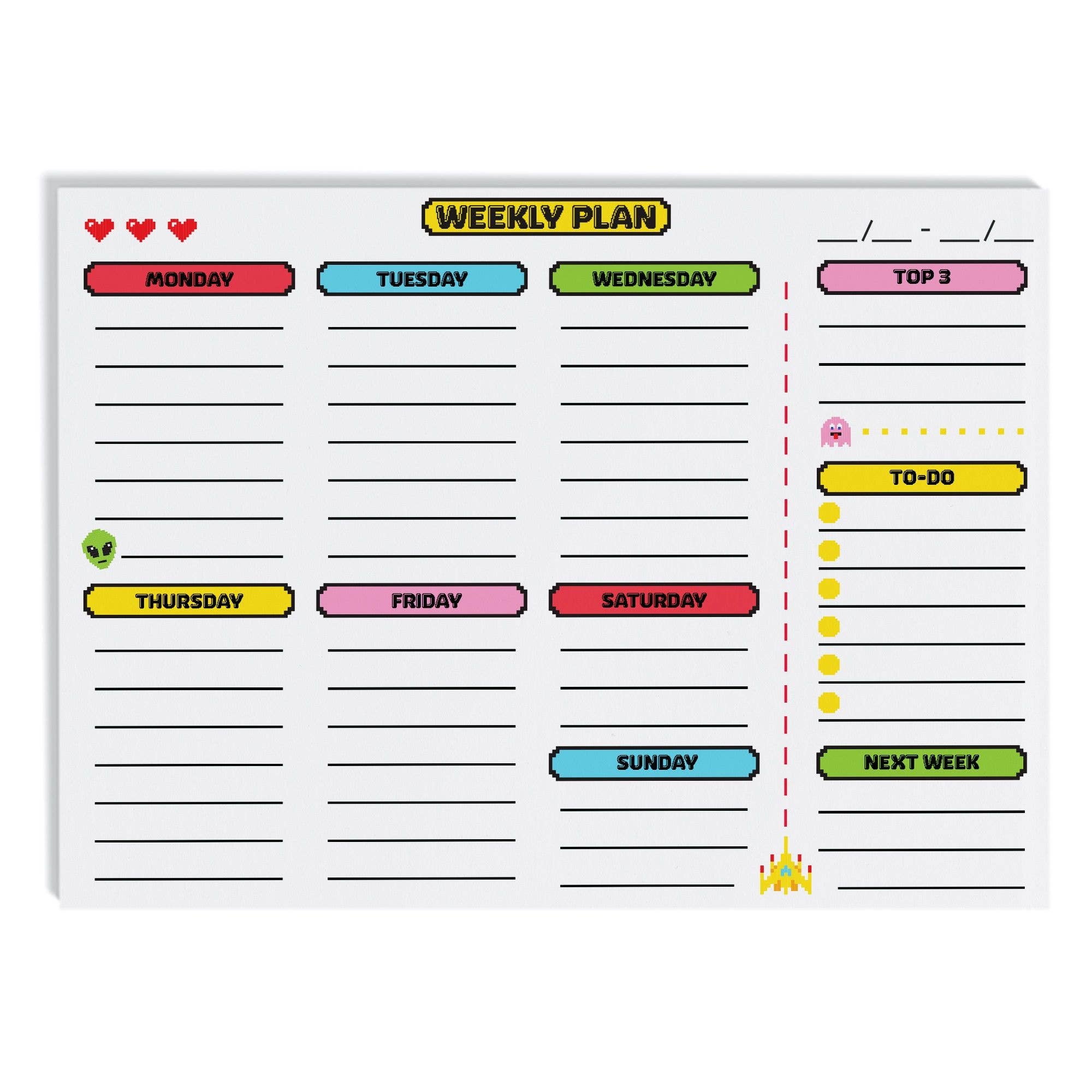 8-Bit Agenda Notepad – More Than Words