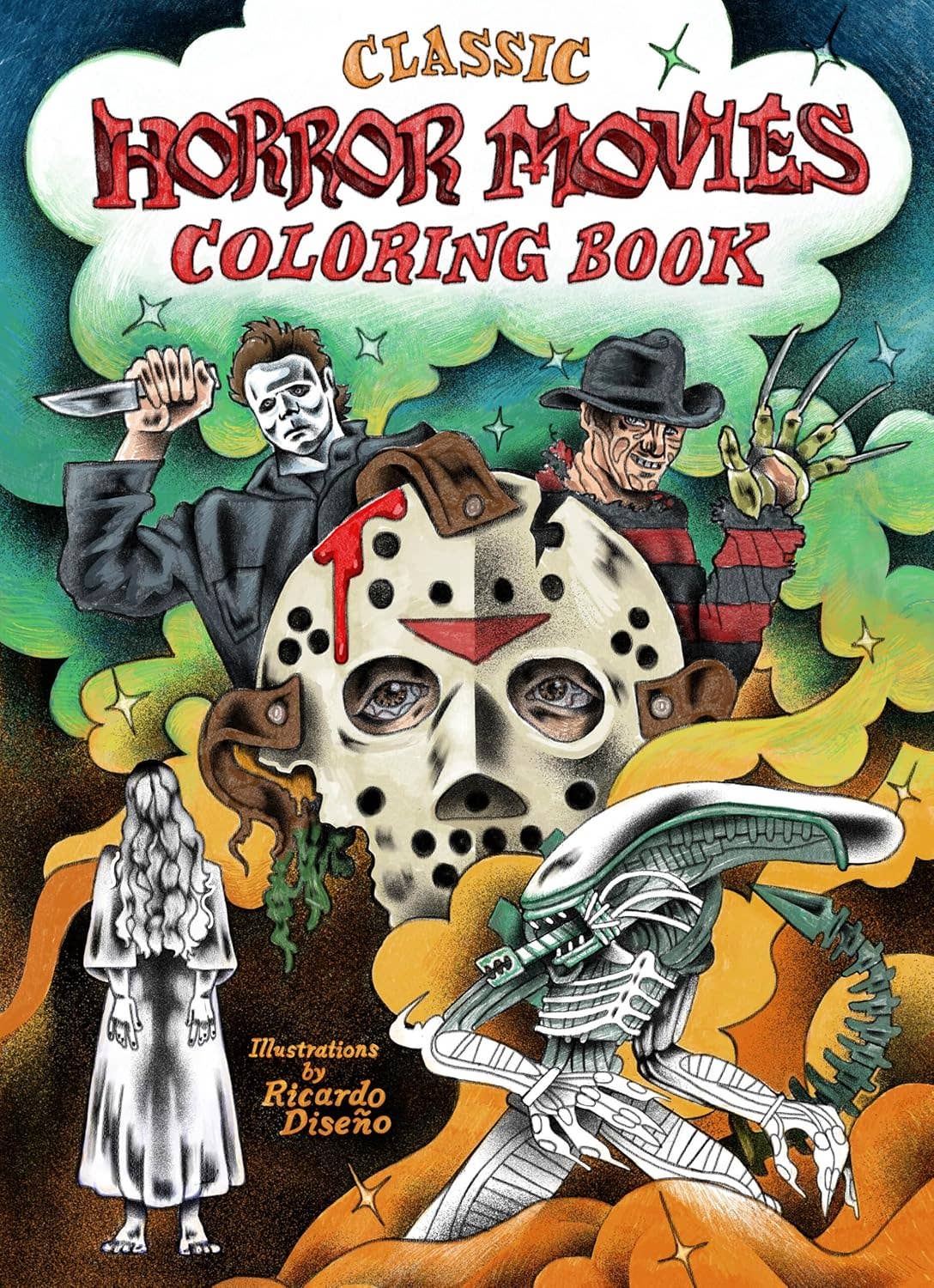 Classic Horror Movies Coloring Book – More Than Words
