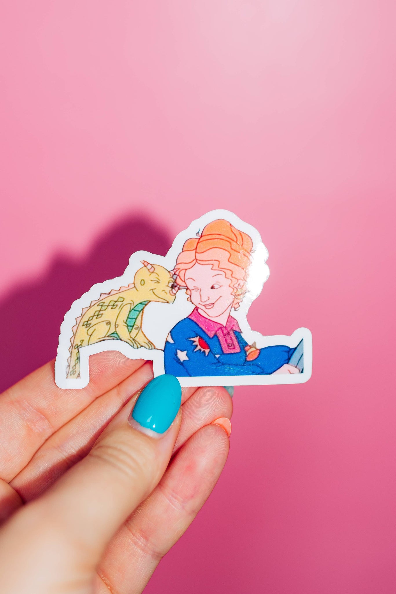 Ms.Frizzle Magic School Bus Sticker, 90s TV Show, Throwback – More Than ...
