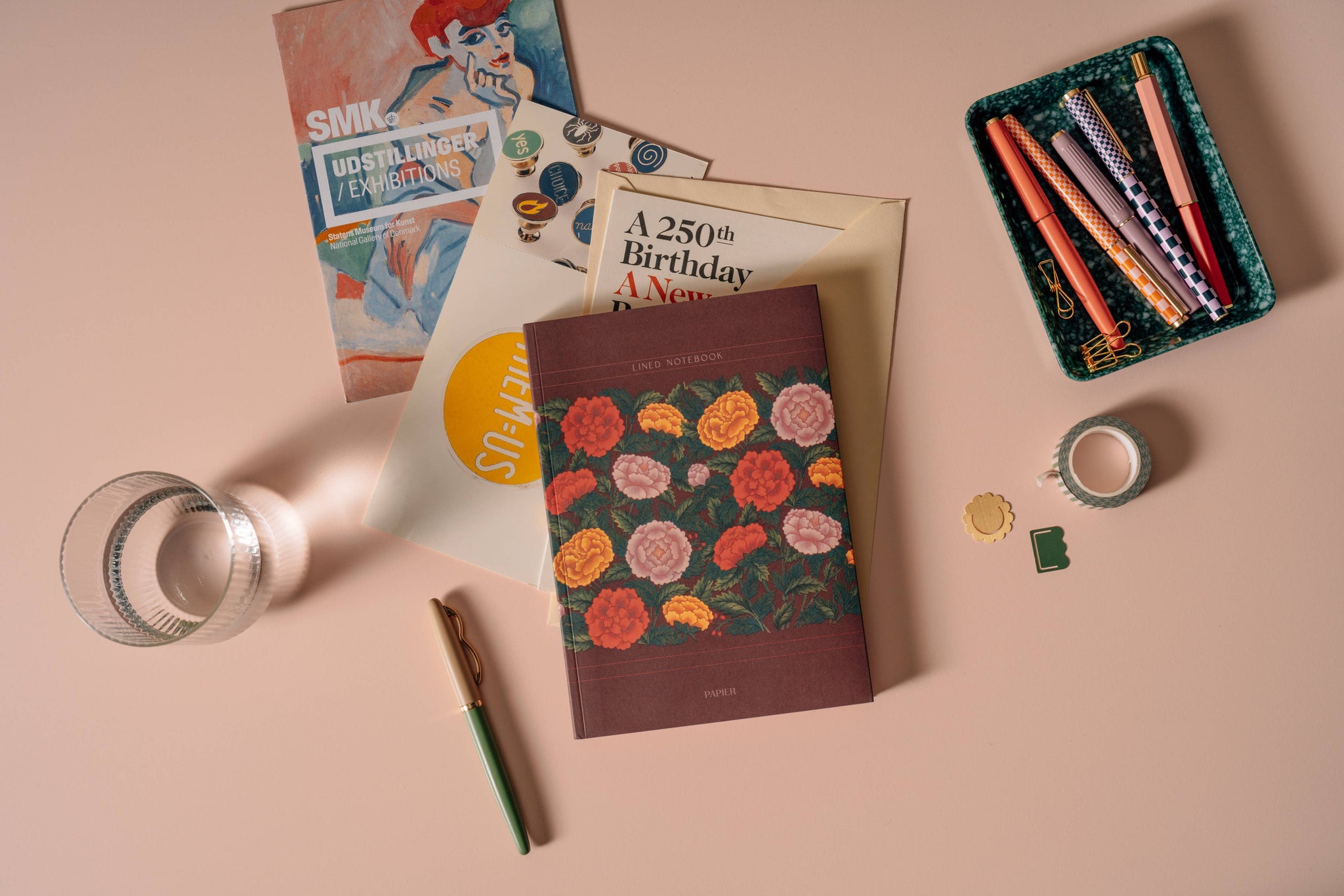 Lined Notebook, A5 Softcover - Classic Floral – More Than Words