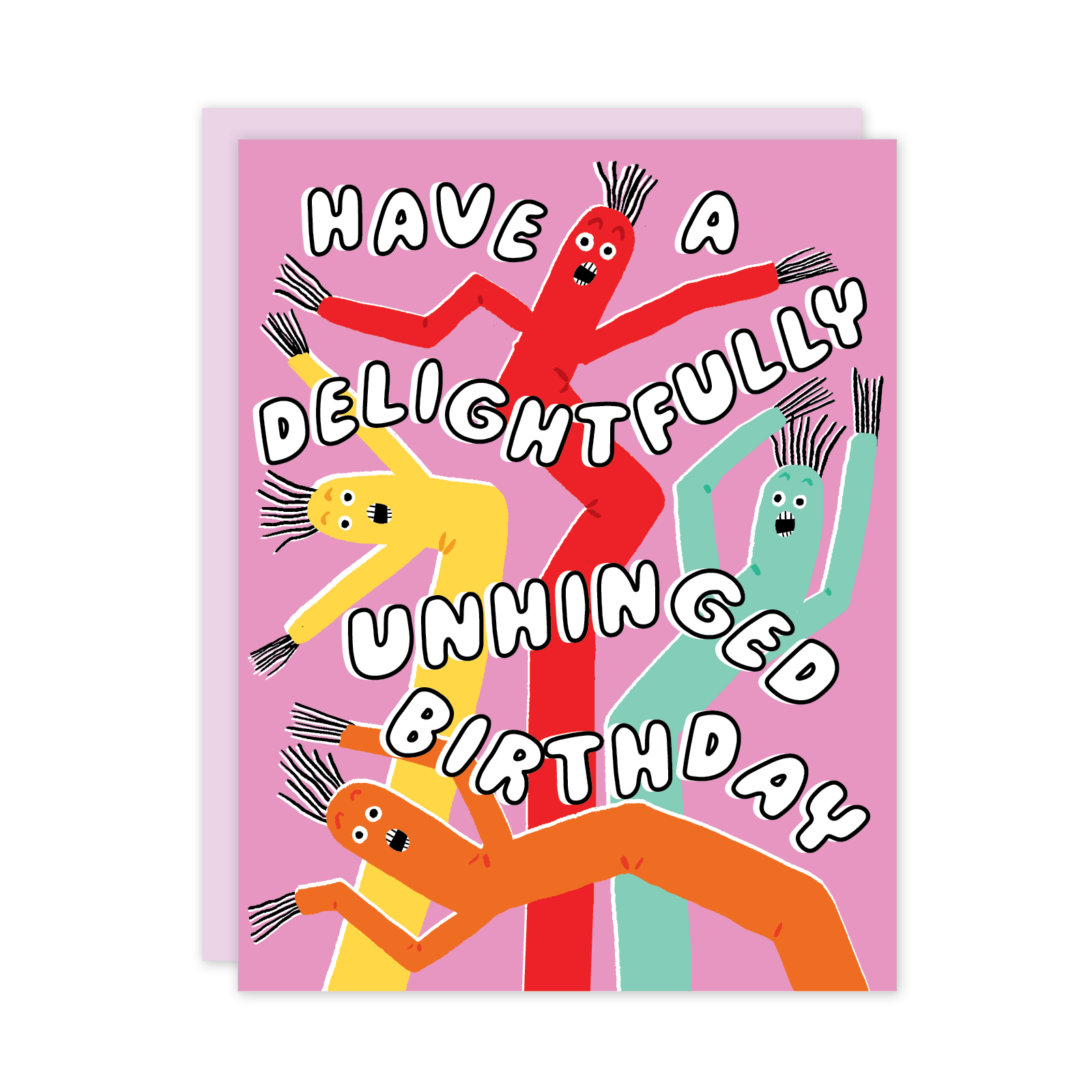 "Delightfully Unhinged" Birthday Card – More Than Words