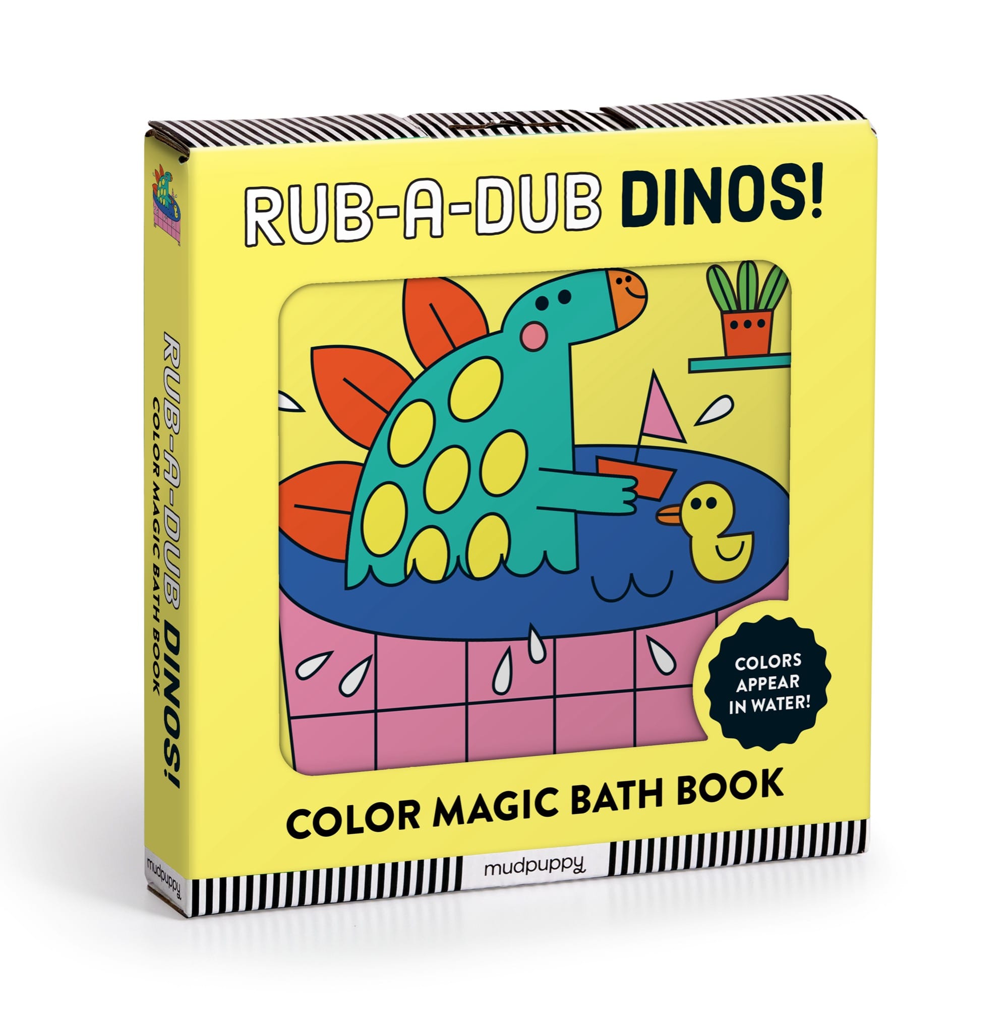 "Rub-A-Dub Dinos!" Color Magic Bath Book – More Than Words