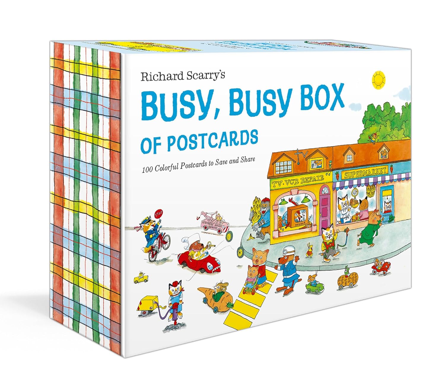 Richard Scarry's Busy, Busy Box of Postcards: 100 Colorful Postcards t ...