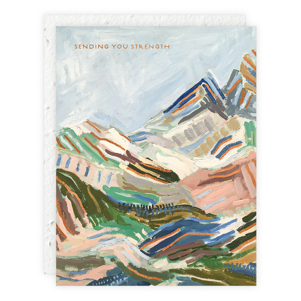"Sending You Strength" Card – More Than Words