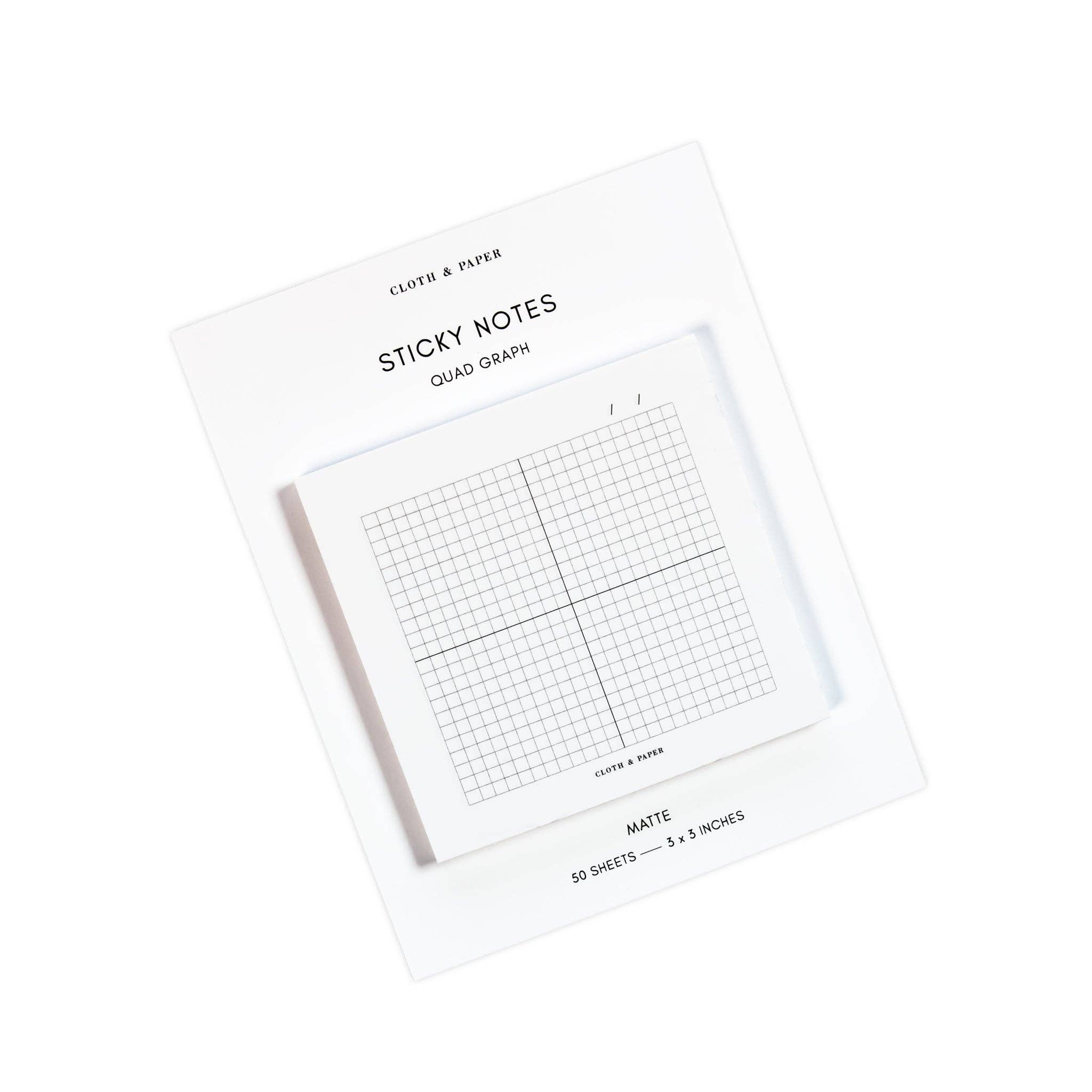 Quad Graph Sticky Notes – More Than Words