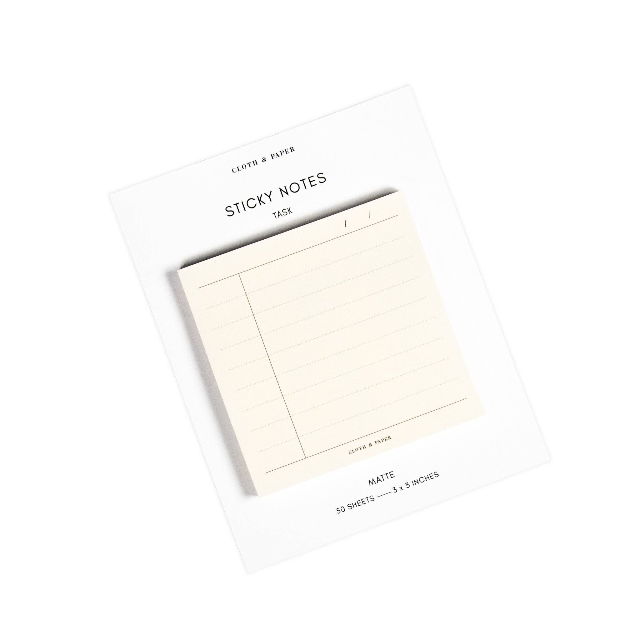 Task Sticky Notes – More Than Words