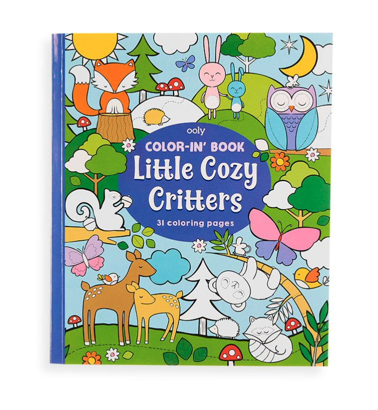 Color-in' Book: Little Cozy Critters – More Than Words